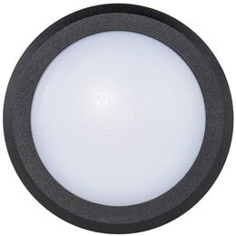 HAVIT LIGHTING LED Au&szlig;en-Wandleuchte "NAVA", Energieeffizienz: G (A-G), schwarz, 1, &Oslash; 10cm H: 2,3cm, 1 Stk., Leuchten