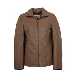 Lederjacken24 Between-Season Jacket 'Anea' female Brown size xlarge