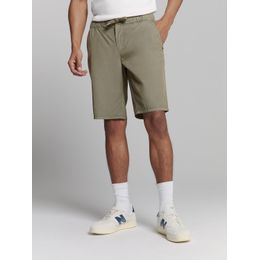 NO EXCESS Herren Chinohose "NO EXCESS Chino-Shorts", gr&uuml;n, Gr. L, 65% Baumwolle, 32% Polyamid, 3% Elasthan, Hosen