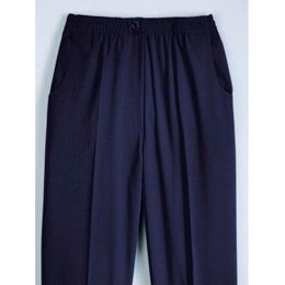 COME ON Damen Schlupfhose, blau, Gr. 20, unifarben, 62% Polyester, 36% Viskose, 2% Elasthan, Hosen