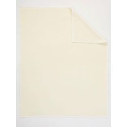 Wohndecke Biederlack, B:150cm L:200cm, beige, 100% Baumwolle, Wohndecken