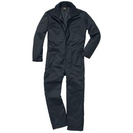 Brandit Herren Jumpsuit "Brandit Herren Tank Jumpsuit", schwarz, Gr. L, unifarben, 65% Polyester, 35% Baumwolle, Overalls