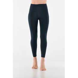 Freddy Damen Leggings "WRUP4 SUPERSKINNY", blau, Gr. XS, Web, Obermaterial: 81% Baumwolle, 19% Elasthan, Hosen, mit hohem Bund und Push-Up Effekt