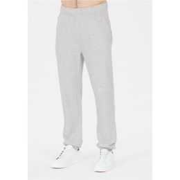 Virtus Herren Sweathose "Kayden", grau, Gr. XXL, unifarben, 60% Baumwolle, 40% Polyester, Hosen, aus weichem Stoff mit sportlichen Akzenten