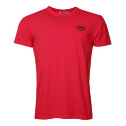 Top Gun Herren T-Shirt "Tropical TG20191022", rot, Gr. S, 93% Baumwolle, 7% Elastan, Shirts