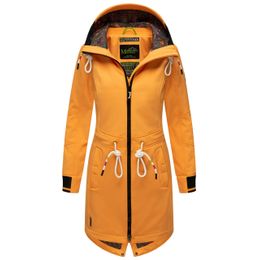 Marikoo Damen Softshelljacke "Mount Furnica", orange, Gr. XXL, Obermaterial: 95% Polyester, 5% Elasthan; Futter: 100% Polyester; Wattierung: 100%