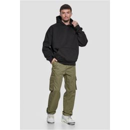 DROPSIZE Herren Cargohose "Dropsize Herren Dropsize Single Cargo Pocket Workwear Pants", gr&uuml;n, Gr. 30, unifarben, 65% Polyester, 35% Baumwolle, Hosen