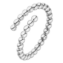 Jobo Damen Fingerring "Kugelring offen", 56, Silber 925 (Sterlingsilber), silber, Silber 925 (Sterlingsilber), Fingerringe, 925 Silber