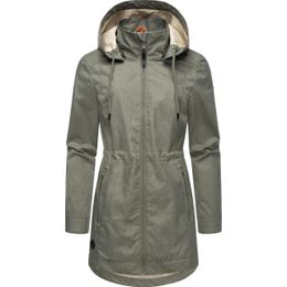 Ragwear Damen Kurzmantel "Dakkota II", gr&uuml;n, Gr. L, Obermaterial: 100% Polyester. Innenfutter: 100% Polyester, M&auml;ntel, Wasserdichter Outdoormantel