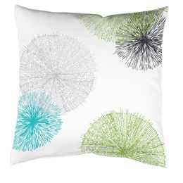 Dekokissen Home Wohnideen, B:50cm L:50cm, gr&uuml;n, Polyester, Dekokissen_Sitzkissen_Kissenh&uuml;llen, "SCOPPIO", Kissenh&uuml;lle mit F&uuml;llung