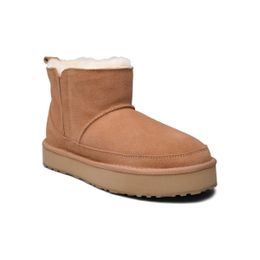 Winterboots rosemunde "Evelyn Leather Elastic Boot", Damen, Gr. 37, cognac, Obermaterial: 100% Rindveloursleder. Futter: 100% Lammfell, unifarben, Schuhe Winterboots, Memory Foam, individuelle Passform, bequem, weich, langlebig