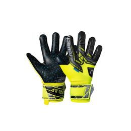 Reusch Kinder Torwarthandschuhe "Attrakt Fusion Guardian Junior", silber, Gr. 7, mehrfarbig, 58% Elastodien, 30% Polyester, 5% Polyurethan, 5%
