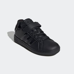 M&auml;dchen Sneaker "ADIDAS STAR WARS GRAND COURT 2.0 KIDS SCHUH", adidas Sportswear, Gr. 32, schwarz, Synthetik, Schuhe, Design auf den Spuren des