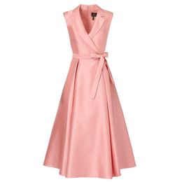 Adrianna Papell Cocktail Dress 'Lapel Mikado Ankle Dress' female Orange size 34