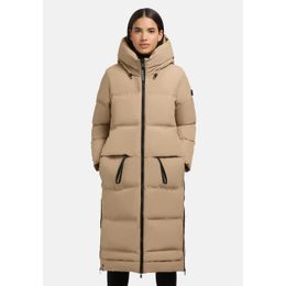Khujo Damen Steppmantel "Aroma-YM", beige, Basic, Gr. M, Obermaterial: 100% Polyester. Futter: 100% Nylon. Wattierung: 100% Polyester, M&auml;ntel,
