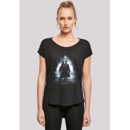 F4NT4STIC Damen T-Shirt "Phantastische Tierwesen Newt and Dumbledore Poster", schwarz, Gr. XS, Obermaterial: 100% Baumwolle, Shirts, Damen,Premium
