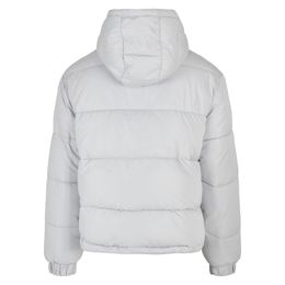 Urban Classics Herren Winterjacke "Urban Classics Herren Hooded Cropped Pull Over Jacket"lightasphalt, Gr. L, unifarben, 100% Polyester, Jacken