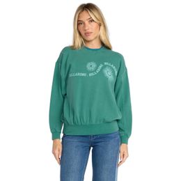 Billabong Damen Sweatshirt "Time For Kendal"evergr&uuml;n, Gr. S, Obermaterial: 80% Walkfrottier, 20% Microfaser;, Sweatshirts