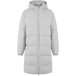 Urban Classics Herren Winterjacke "Urban Classics Mens Long Puffer Coat", wei&szlig;, Gr. M, unifarben, 100% Polyester, Jacken