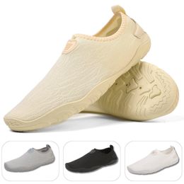 DOTALES Herren Barfu&szlig;schuh "Monostep Barfu&szlig;schuhe Damen & Herren Barfu&szlig;schuhe", Gr. 37, beige, EVA, Polyester, Polyurethan, Textil, Schuhe,