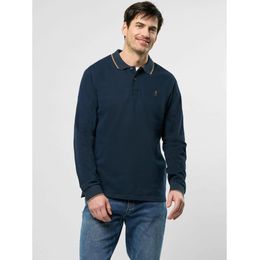 MCS Herren Kurzarmhemd "MCS Polo shirt MCJim", blau, Gr. L, Obermaterial: 100% Baumwolle, Hemden