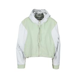 Freaky Nation Damen Lederjacke "My Space-FN", gr&uuml;n, Gr. M, Oberstoff: 50% Leder, 50% Polyamid, Jacken