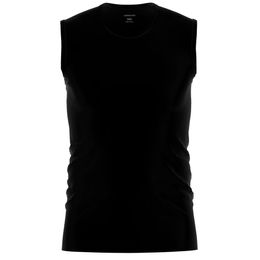 Ammann Herren Unterhemd "Tank Top Day Modern / Micro Modal", schwarz, Gr. XL, Obermaterial: 93% Modal CMD. 7% Elasthan EL., Unterhemden