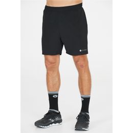 Virtus Herren Shorts "Zayne", schwarz, Gr. XXXL, unifarben, 95% Polyester, 5% Elasthan, Hosen, mit 4-Wege-Stretch und Innenhose