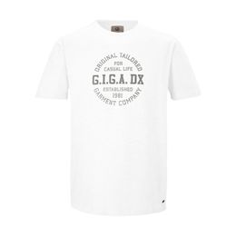 G.I.G.A. by Killtec Herren T-Shirt "GS 4 MN TSHRT GOTS", wei&szlig;, Gr. M, G.I.G.A. DX BY KILLTEC, Obermaterial: 100% Baumwolle;Obermaterial 2: 95% Baumwolle, 5% Elasthan,