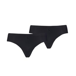 Puma Damen String "Puma WOMEN SEAMLESS STRING", Gr. XL, schwarz, Microtouch, Obermaterial: 83% Polyamid, 17% Elasthan, unifarben, Unterhosen, Mit