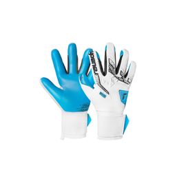 Reusch Damen Torwarthandschuhe "Attrakt Freegel Aqua", wei&szlig;, Gr. 10,5, mehrfarbig, 61% Elastodien, 34% Polyester, 3% Polyamid, 2% Polyurethan,