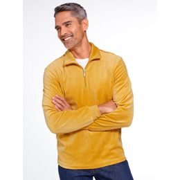 CLASSIC Herren Sweatshirt, gelb, Gr. 48, unifarben, 75% Baumwolle, 25% Polyester, Sweatshirts