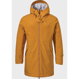 Sch&ouml;ffel SCH&Ouml;FFEL Damen Parka "Urban Ins Parka Style Crivat WMS", gelb, Gr. 40, Oberstoff: Aussenseite: 100% Polyester; (Membran: Thermoplastisches