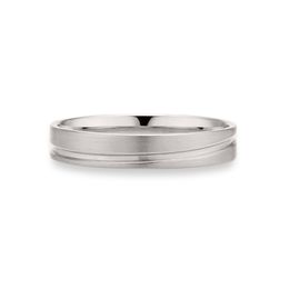Phoenix PH&Ouml;NIX Damen Trauring "Schmuck Geschenk Silber 925 Trauring Ehering LIEBE versch. Varianten", 56, ohne Brillant, Silber 925 (Sterlingsilber), 4mm,