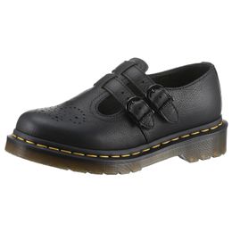 Dr. Martens Damen Slipper "8065 Mary Jane", Gr. 39, schwarz, Leder, unifarben, Schuhe, Spangenschuh, Halbschuh, Chunky Slipper mit verstellbaren