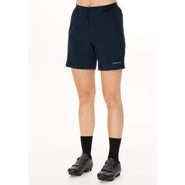 Endurance Damen Radhose "Macbeth", blau, Gr. 36, unifarben, 87% Polyester, 13% Elasthan, Hosen, mit QUICK DRY-Technologie