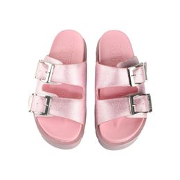 Sandale Buffalo "Buffalo RAYA ARI", Damen, Gr. 41, pink, Polyurethan, Schuhe Sandale