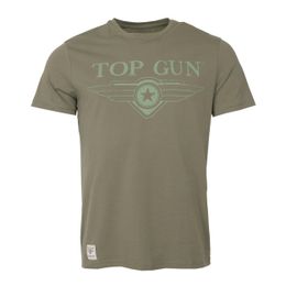 Top Gun Herren T-Shirt "TG20213038", gr&uuml;n, Gr. XXL, Obermaterial: 100% Baumwolle, Shirts