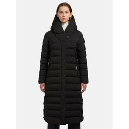 Khujo Damen Steppmantel "Teiva2-YM", schwarz, Gr. M, Obermaterial: 100% Polyester. Futter: 100% Nylon. Wattierung: 100% Polyester, M&auml;ntel,