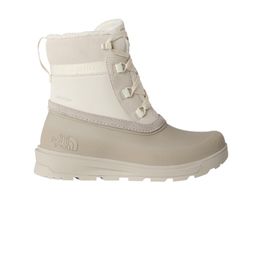 The North Face Damen Winterstiefel "W SHELLISTA V SHORTY WP", Gr. 37,5wei&szlig; dune, soapstone, Leder, Schuhe, Winterschuhe, Winterboots, Snowboots,