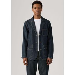 Levi's LEVI'S Herren Jeansjacke "PRESIDIO BLAZER", blau, Gr. XL, Denim/Jeans, Obermaterial: 100% Baumwolle, Jacken, im Blazer-Style