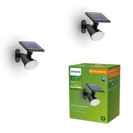 Philips Jivix Solar Strahler, 2er Set, LED, 8721103044433,