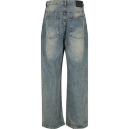 DEF Herren Bequeme Jeans "DEF DEF SEAMS Baggys"sandblauwashed, Gr. 36, unifarben, 100% Baumwolle, Jeans