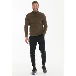 Endurance Herren Laufjacke "Benst", braun, Gr. L, unifarben, Kunstfaser, Jacken, aus winddichtem Material