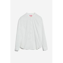 Cinque Damen Hemdbluse "CIPAPER", wei&szlig;, Gr. 44, unifarben, Web, Obermaterial: 73% Baumwolle, 24% Polyamid, 3% Elasthan, Blusen, Mit