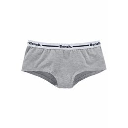 Bench. M&auml;dchen Panty, Gr. 122, schwarz-wei&szlig;, Jersey, Obermaterial: 92% Baumwolle, 8% Elasthan (LYCRA), meliert, unifarben, Unterhosen, mit Logo