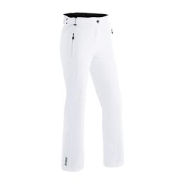 Maier Sports Damen Skihose "Vroni slim 2.0", wei&szlig;, Gr. 34, 100% Polyester, Hosen, Damen Schneehose, wind- und wasserdicht, 2 RV-Taschen, Slim Fit