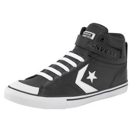 Converse Kinder Sneaker "PRO BLAZE STRAP LEATHER", Gr. 37,5, schwarz-wei&szlig;, Leder, Schuhe