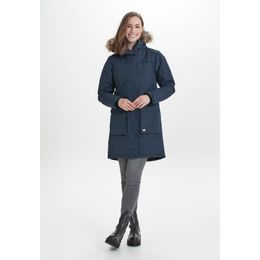WHISTLER Damen Parka "Lizbeth", blau, Gr. 42, unifarben, 100% Polyester, Jacken, mit hochwertiger Regenausstattung
