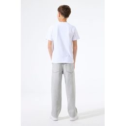 Garcia Jungen Straight-Jeans "JAYSEN", grau, Gr. 170, Denim/Jeans, Obermaterial: 99% Baumwolle, 1% Elasthan, Jeans, im Five-Pocket Style, for Boys
